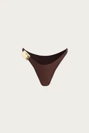 SAME LOS ANGELES Hammer 90s Bottom - Chocolate Brown