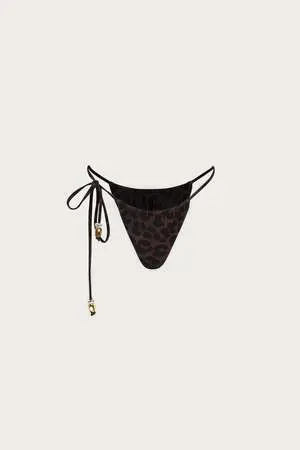 SAME LOS ANGELES Stone Beaded String Bottom