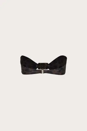 SAME LOS ANGELES Hammer Bandeau Top