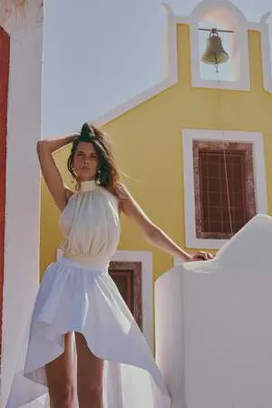SAME High Low Poplin Skirt