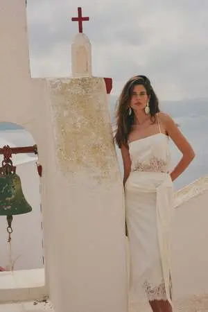 SAME Lace Silk Tank