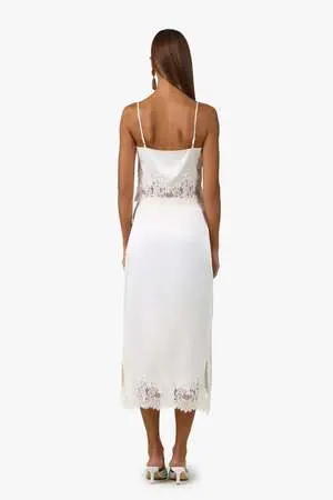 SAME Lace Silk Tank