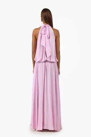 SAME Drop Waist Chiffon Gown