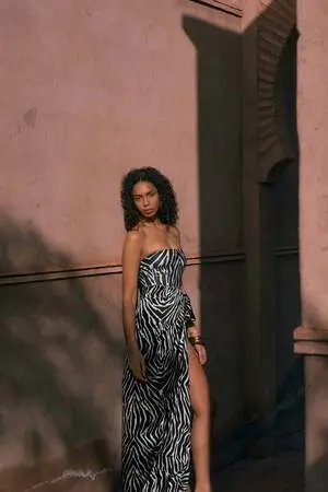 SAME LOS ANGELES Strapless One Piece