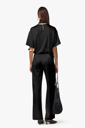 SAME Silk Tee W/ Scarf