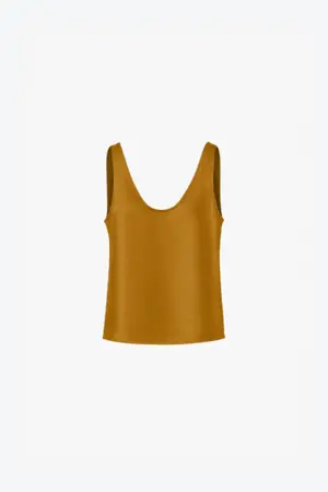 SAME Silk Tank - Bronze