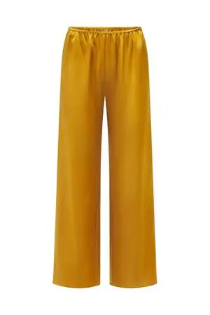 SAME Silk Pant - Bronze
