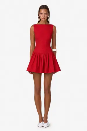 SAME Poplin Mini Dress