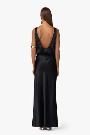 SAME Silk Maxi Skirt
