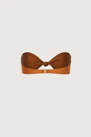 SAME LOS ANGELES Knotted Bandeau Top