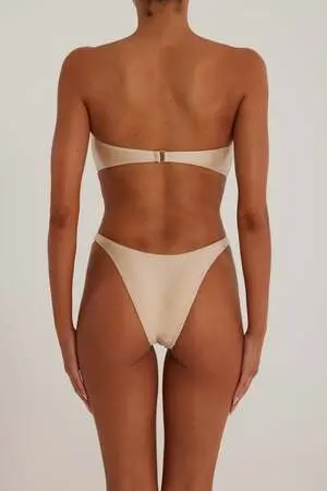 SAME LOS ANGELES Knotted Bandeau Top