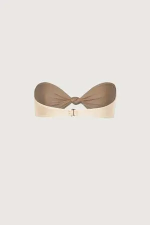 SAME LOS ANGELES Knotted Bandeau Top