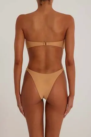 SAME LOS ANGELES Knotted Bandeau Top
