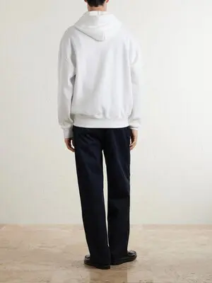 Polo Ralph Lauren Wimbledon Logo-embroidered Cotton Blend Hoodie