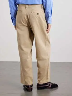CORRIDOR Wide-leg Cotton-twill Trousers