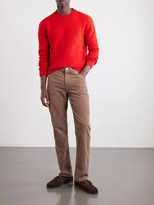 FRAME Modern Straight-leg Corduroy Trousers