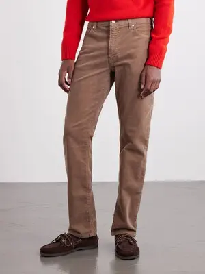 FRAME Modern Straight-leg Corduroy Trousers