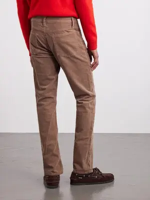 FRAME Modern Straight-leg Corduroy Trousers