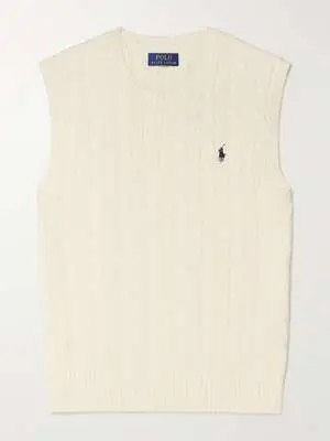 Polo Ralph Lauren Cable-knit Cotton Vest
