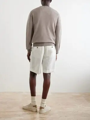 Brioni Cashmere And Wool-blend Sweater