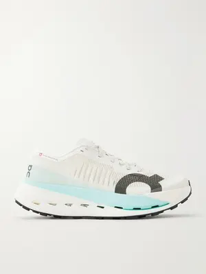 On Cloudultra Pro Stretch-knit Sneakers - White