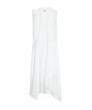 Zadig&Voltaire Sleeveless Lace Midi Dress - White