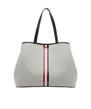 Thom Browne Canvas Tote Bag - Black