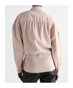 LEMAIRE Long Sleeve Draped Shirt - Orchid