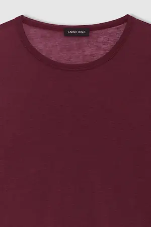 ANINE BING Sylvie T-shirt - Red