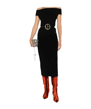Norma Kamali Stretchy Straight-cut Skirt