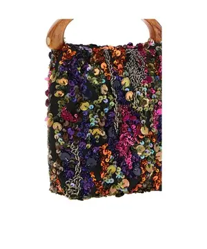 Dries Van Noten Micro Embellished Tote Bag