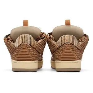 LANVIN Curb Lace-up Sneakers