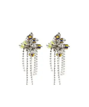 Dries Van Noten Embellished Tassel Earrings