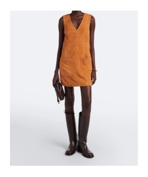 Ulla Johnson Sloane Suede Minidress