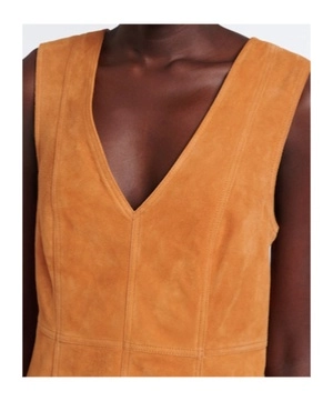 Ulla Johnson Sloane Suede Minidress