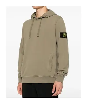 Stone Island Drawstring Hooded Sweatshirt