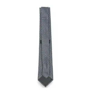 Giorgio Armani Geometric-patterned Tie