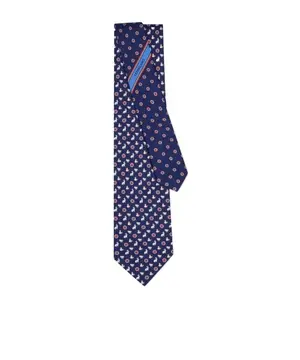 FERRAGAMO Printed Silk Tie
