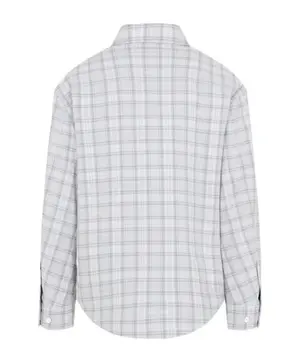 Off-White Plaid Shirt