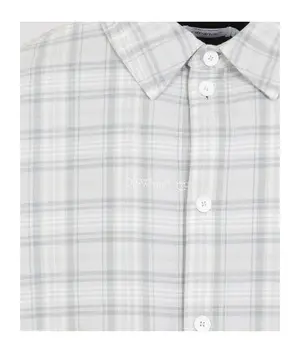 Off-White Plaid Shirt