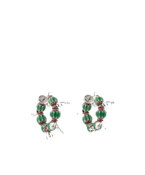 Dries Van Noten Beaded Earrings