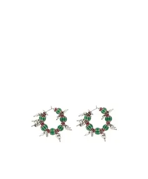 Dries Van Noten Beaded Earrings