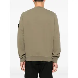 Stone Island Logo-patch Chest-pocket Sweatshirt - No