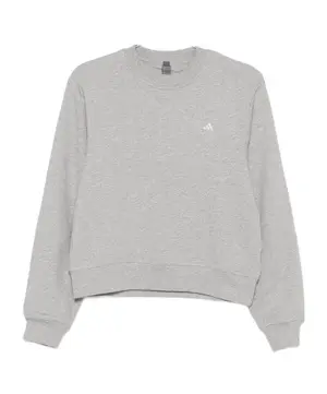 Adidas By Stella McCartney Logo-print Crewneck Sweatshirt - Grey
