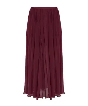 ANINE BING Pleated Tulle Skirt - No