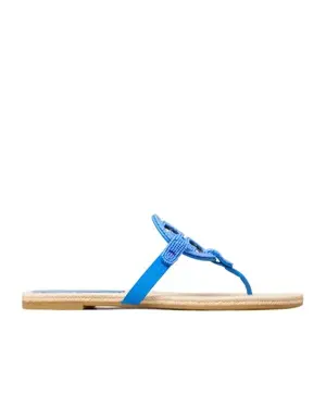 Tory Burch Miller Beaded Espadrilles - Dark Blue