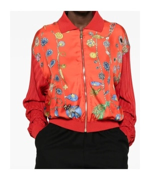 Versace Long-sleeve Color-block Cardigan