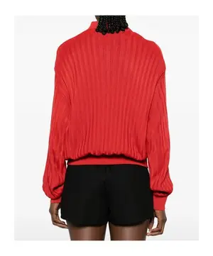 Versace Long-sleeve Color-block Cardigan