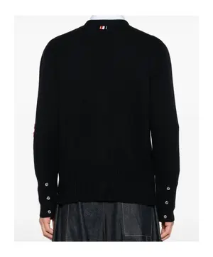 Thom Browne Long-sleeve Single-breasted Cardigan