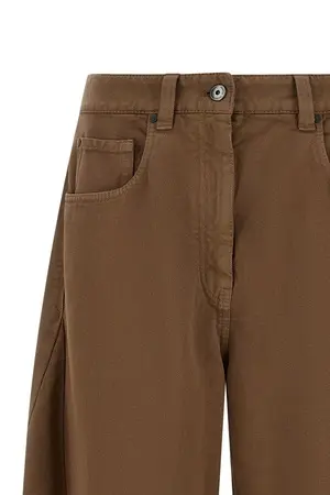 Brunello Cucinelli Wide Leg Trousers
